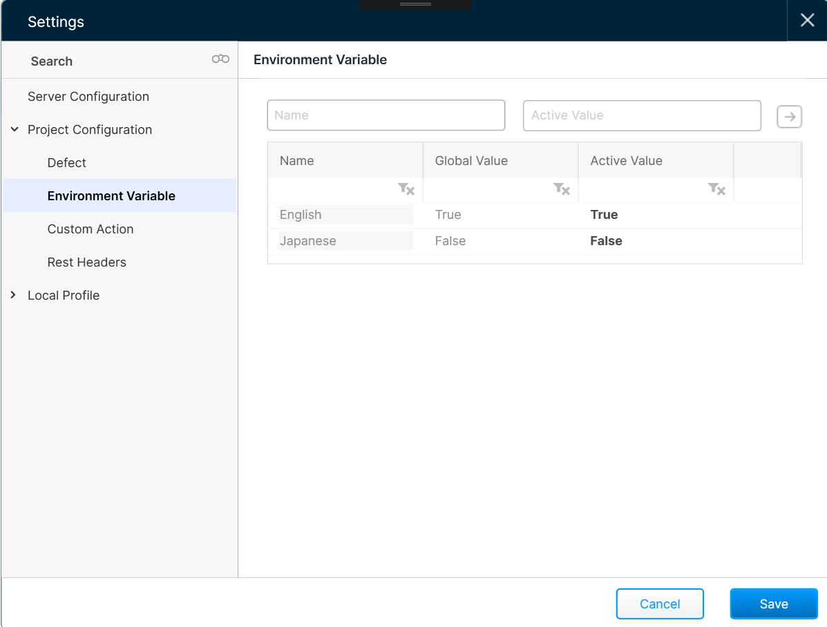 Environment Variable